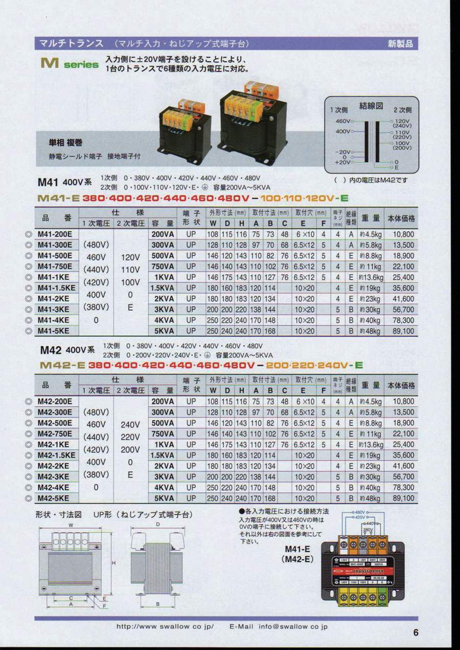 máy biến áp PC42-ELED